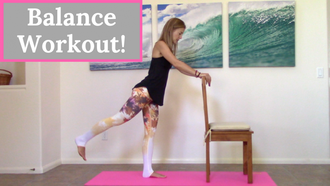 Balance Exercises - 10 Minutes to Better Balance - Jessica Valant