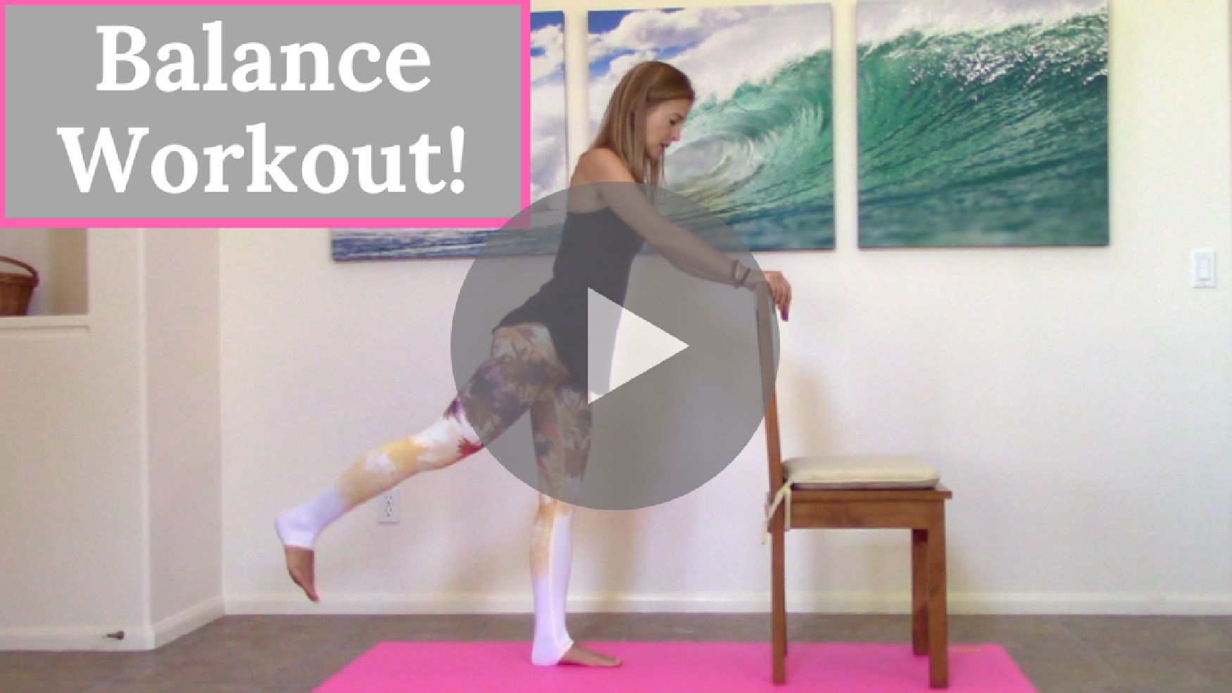Balance Exercises - 10 Minutes to Better Balance - Jessica Valant